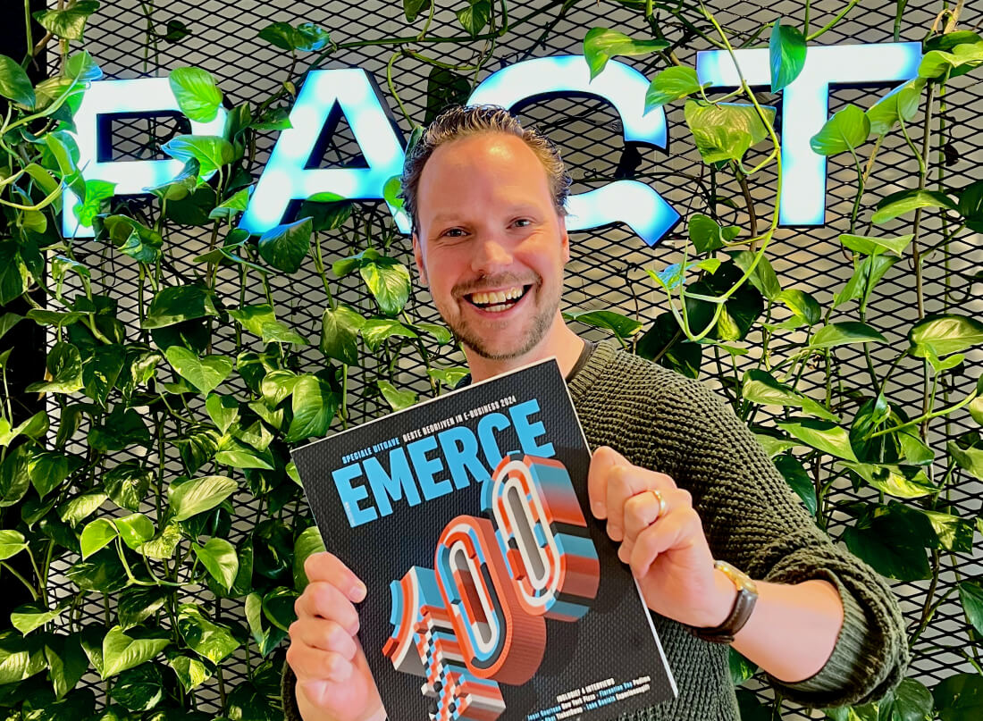 PAQT voor het eerst in de Emerce 100! | PAQT